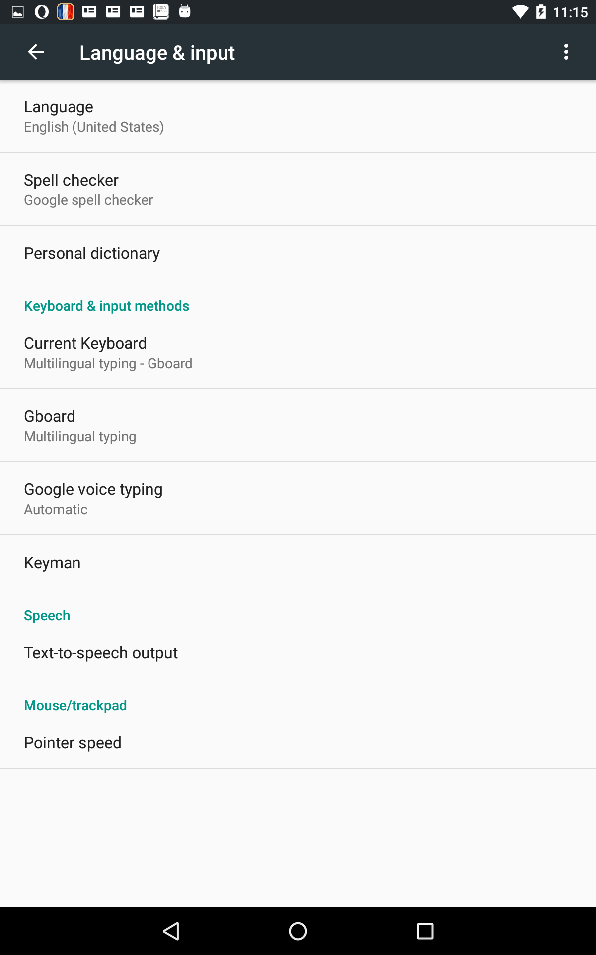 Typing Cree Syllabics on mobile devices