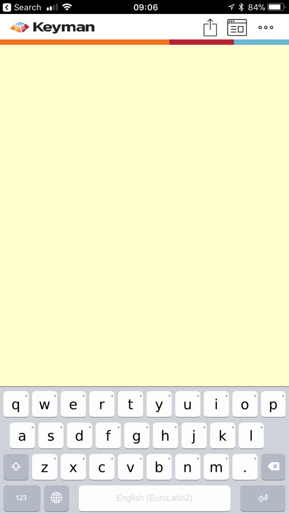 Typing Cree Syllabics on mobile devices