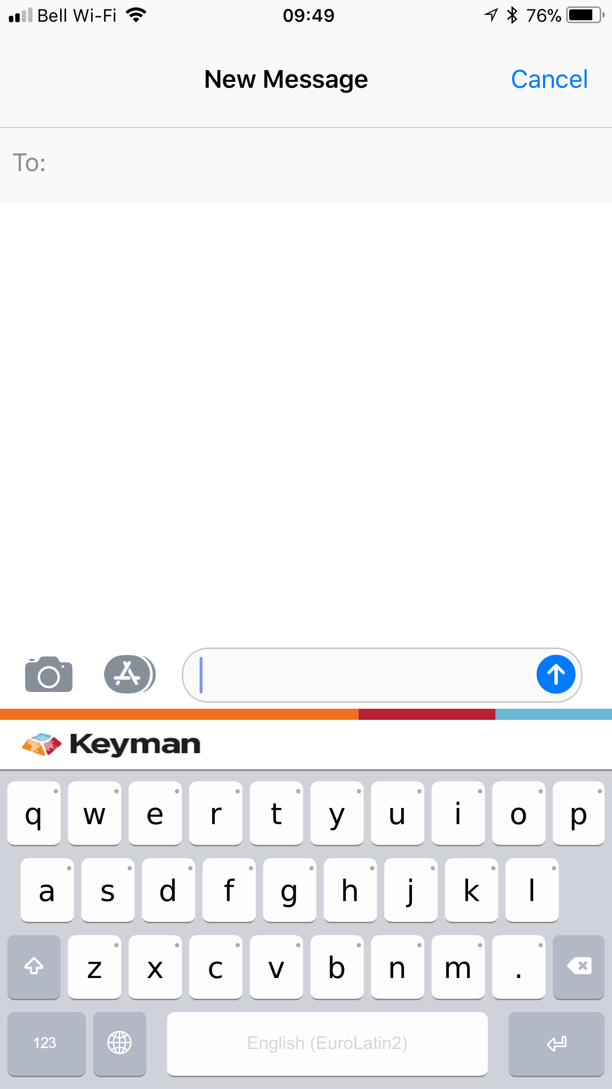 Typing Cree Syllabics on mobile devices